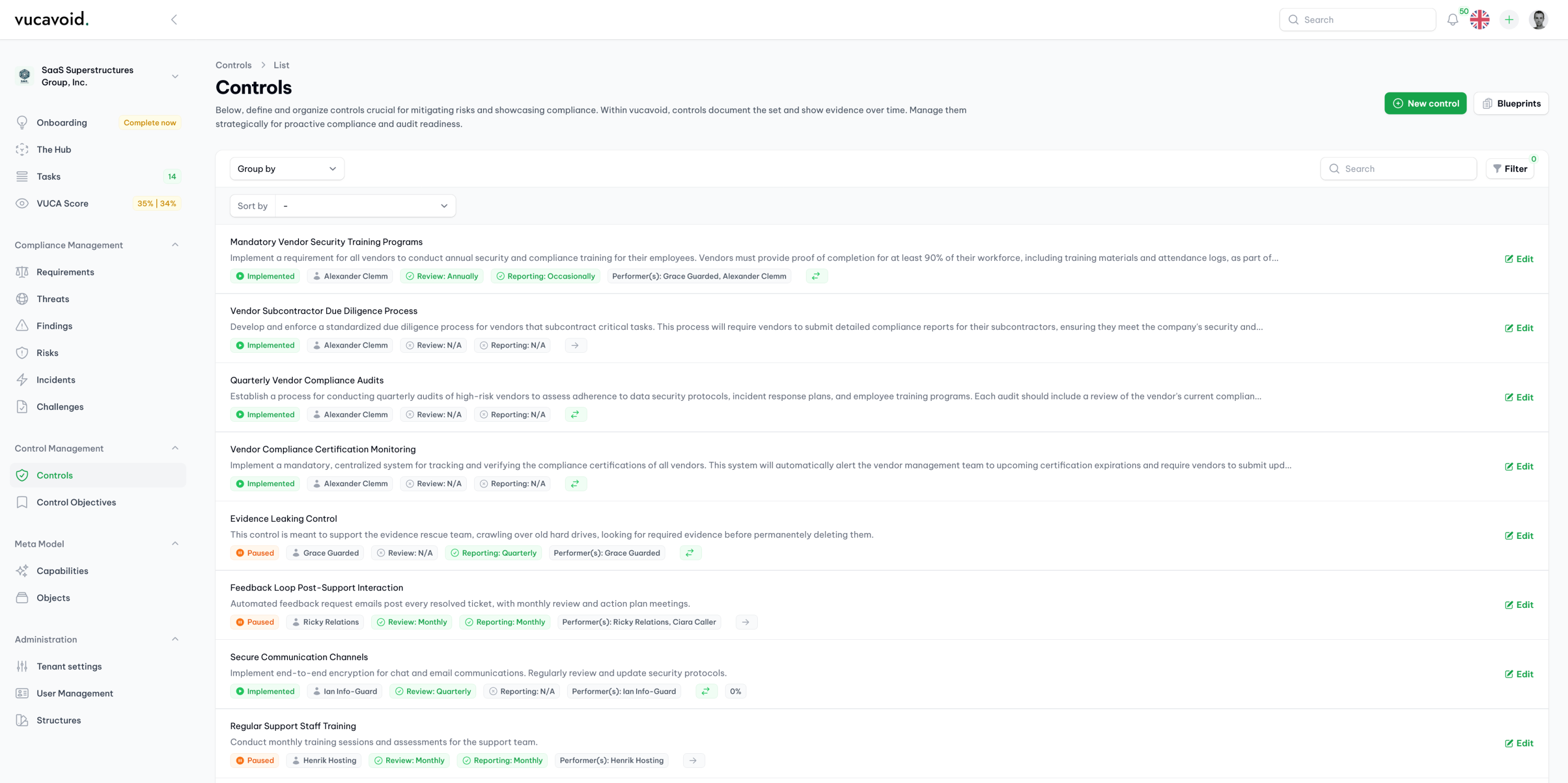vucavoid - Revolutionize your compliance management