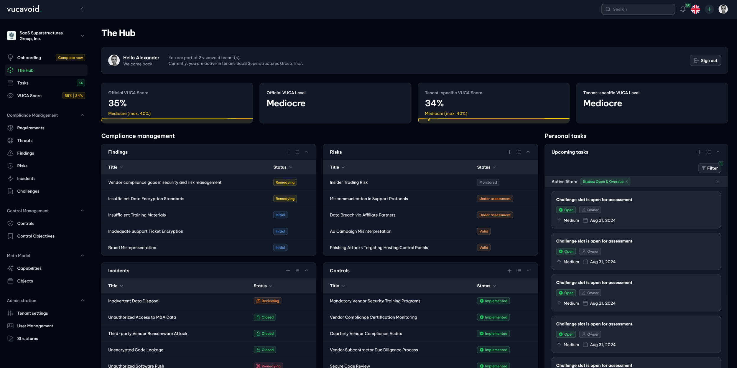 Use Cases - vucavoid