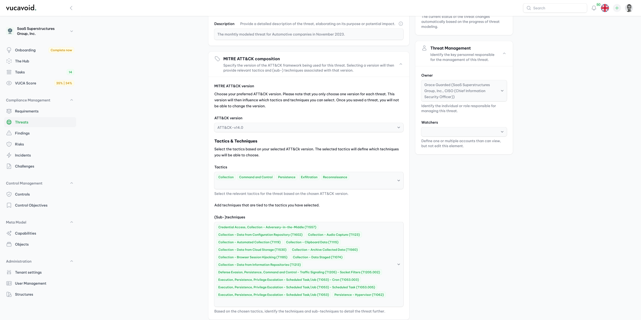 Use Cases - vucavoid